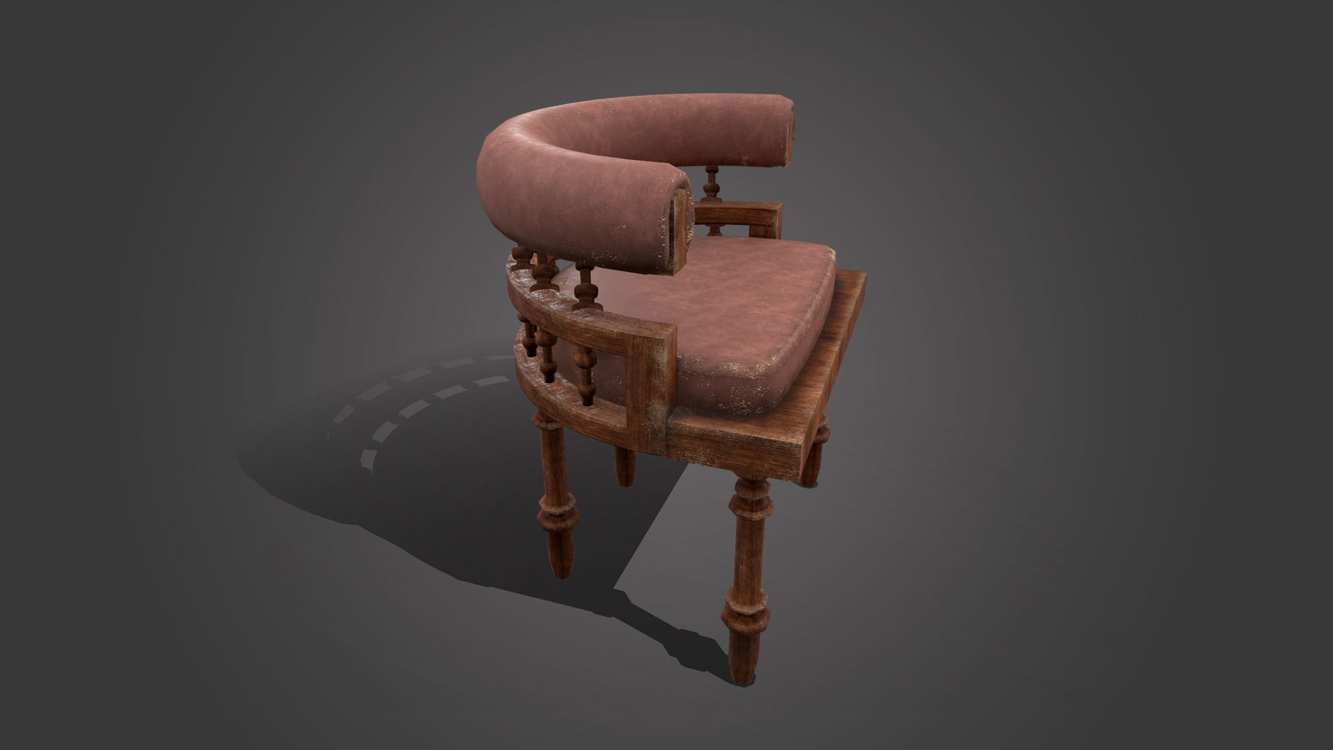 3D Old Chair Model - TurboSquid 1904767