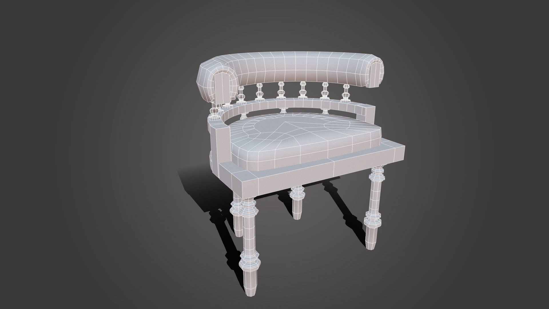 3D Old Chair Model - TurboSquid 1904767