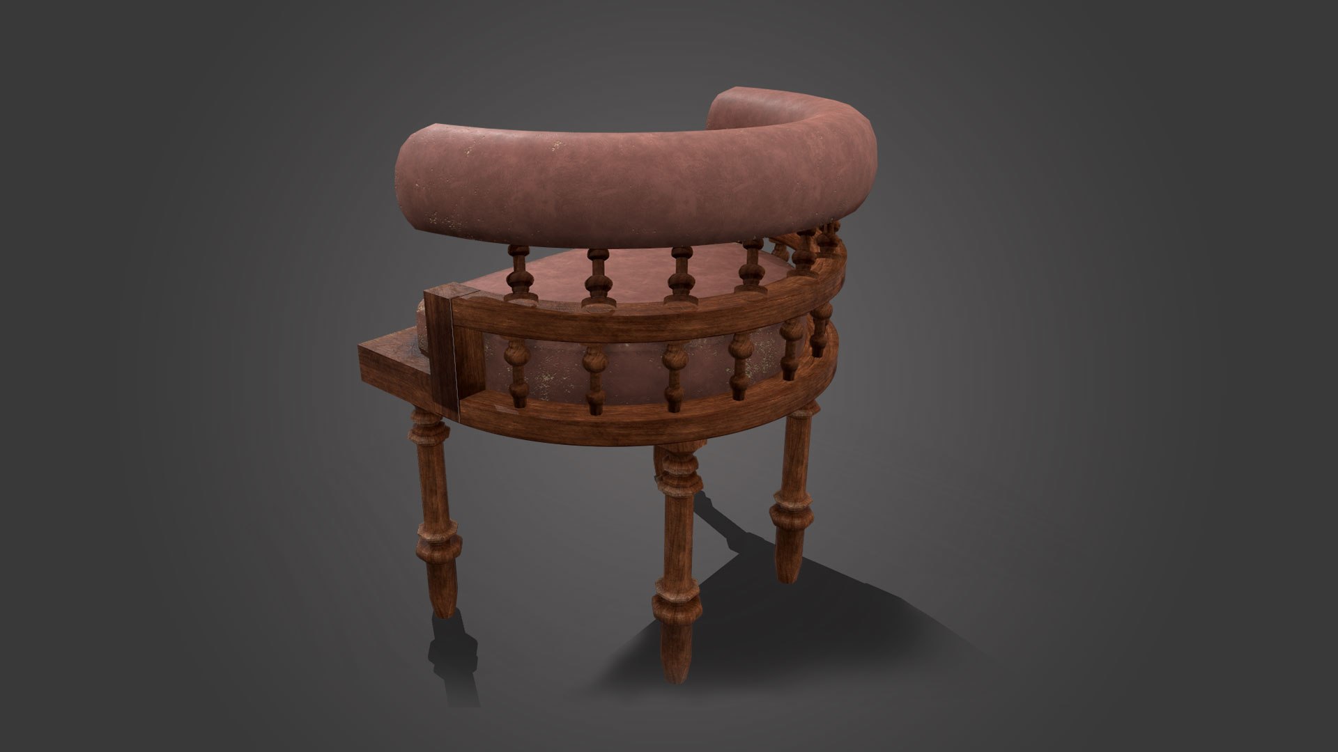 3D Old Chair Model - TurboSquid 1904767