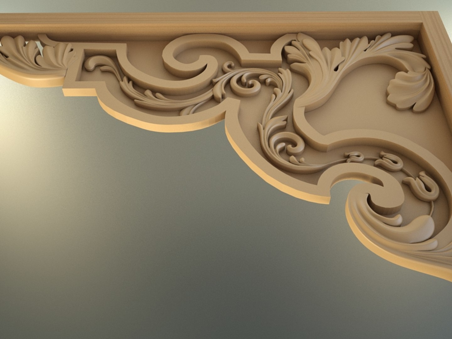 Corner Element 3d Model