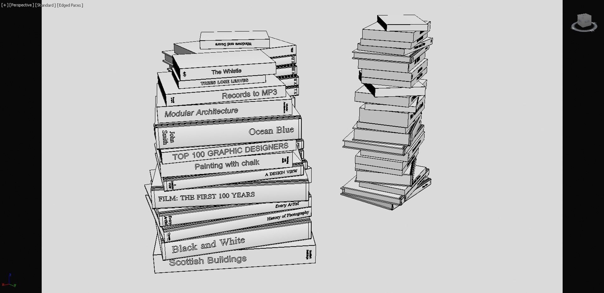 3D Model Stack Books - TurboSquid 1609114