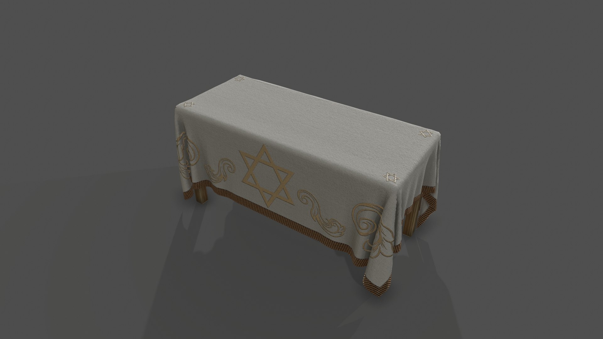 Torah Table 3D - TurboSquid 1528949