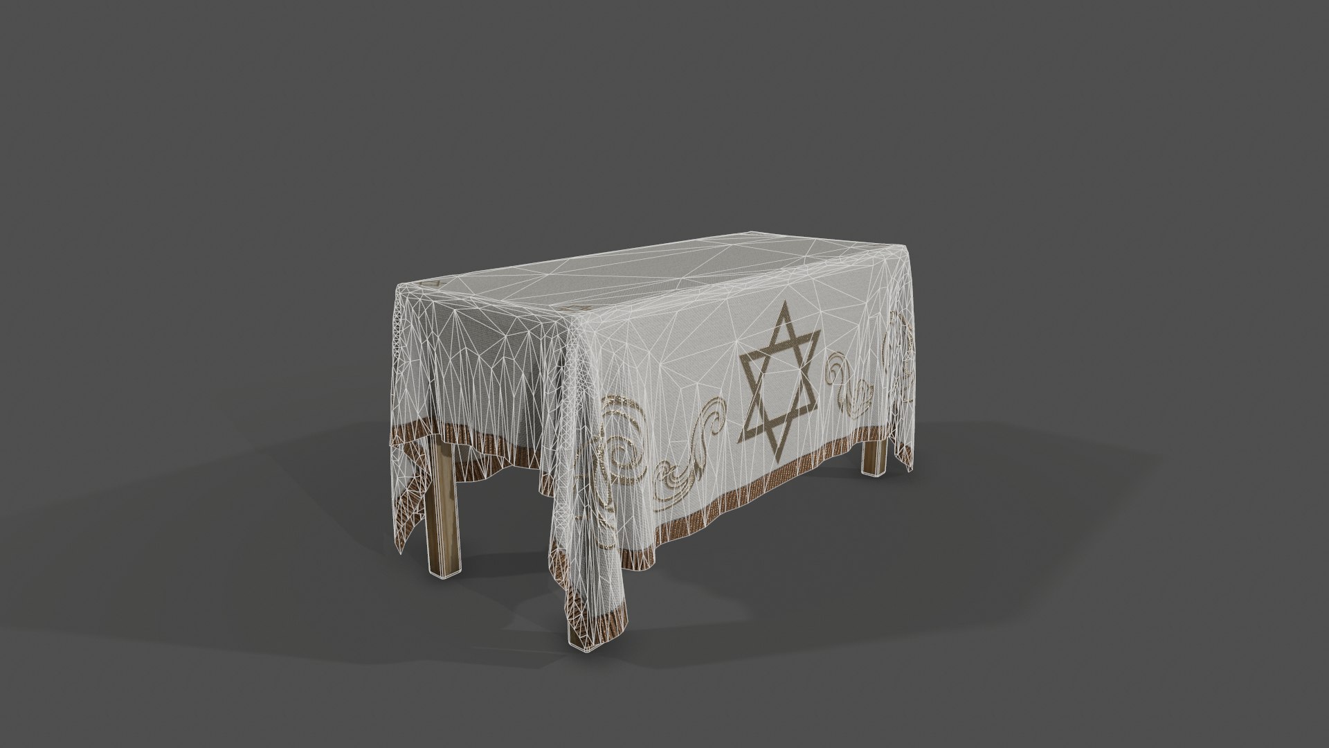 Torah Table 3D - TurboSquid 1528949