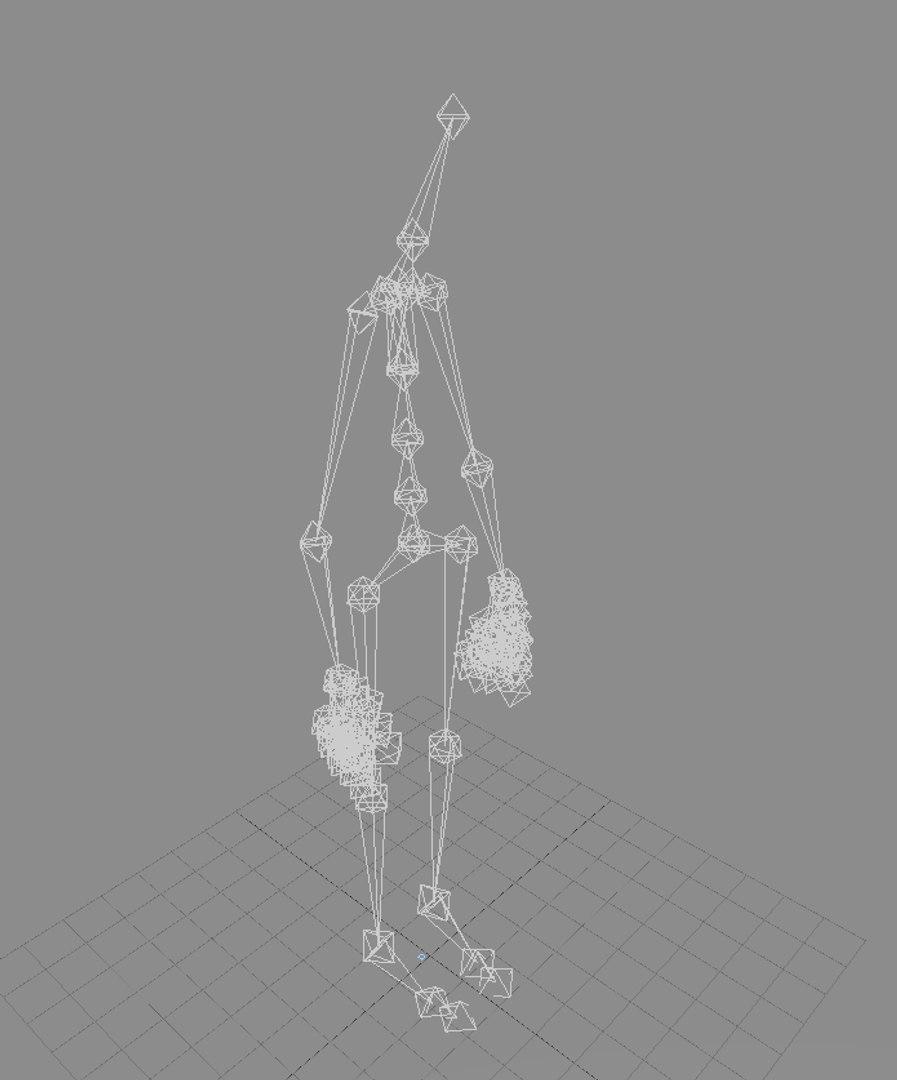 Skeleton Mobile Rigged 3D Model - TurboSquid 1453677