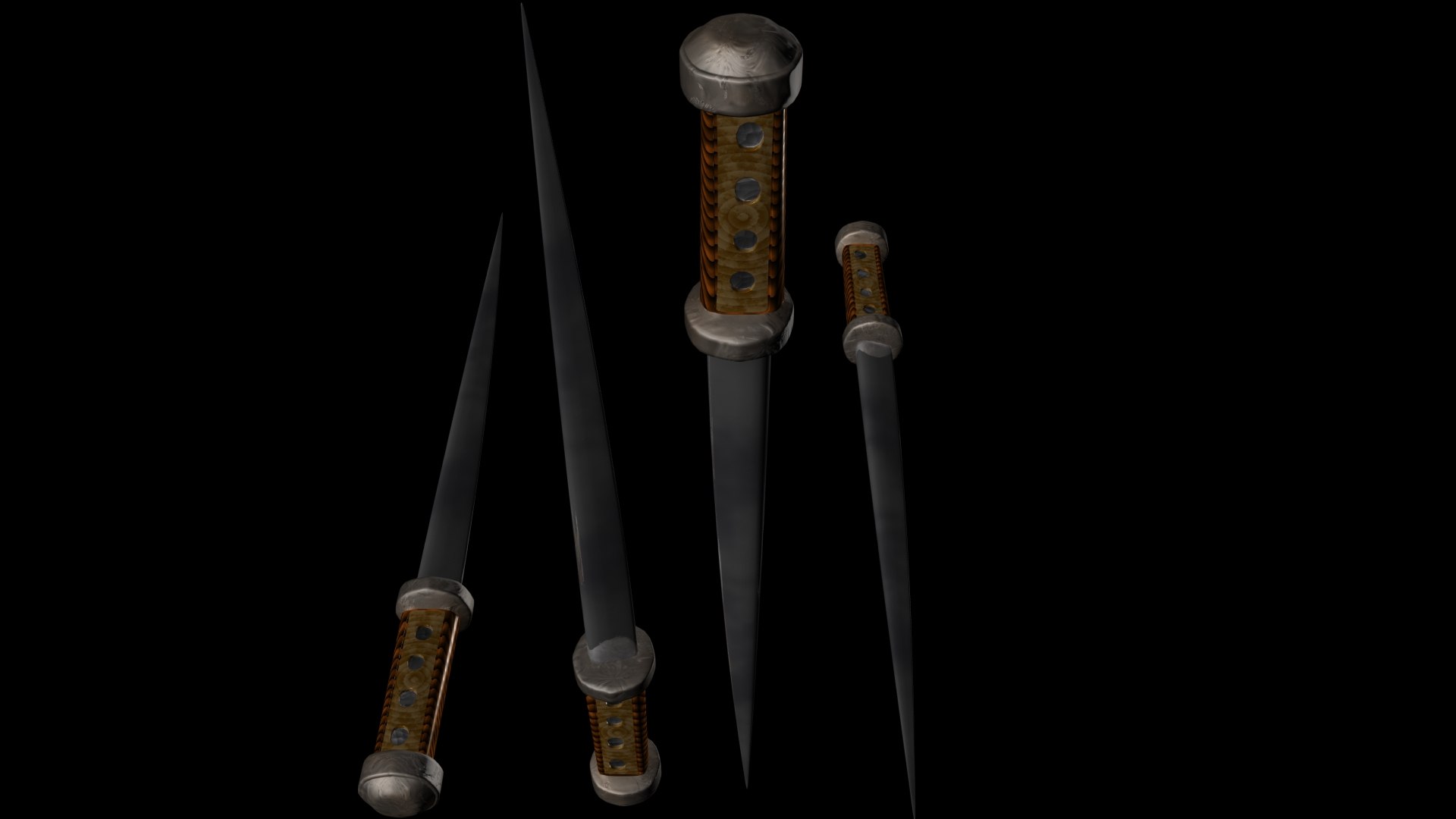 rondel dagger obj