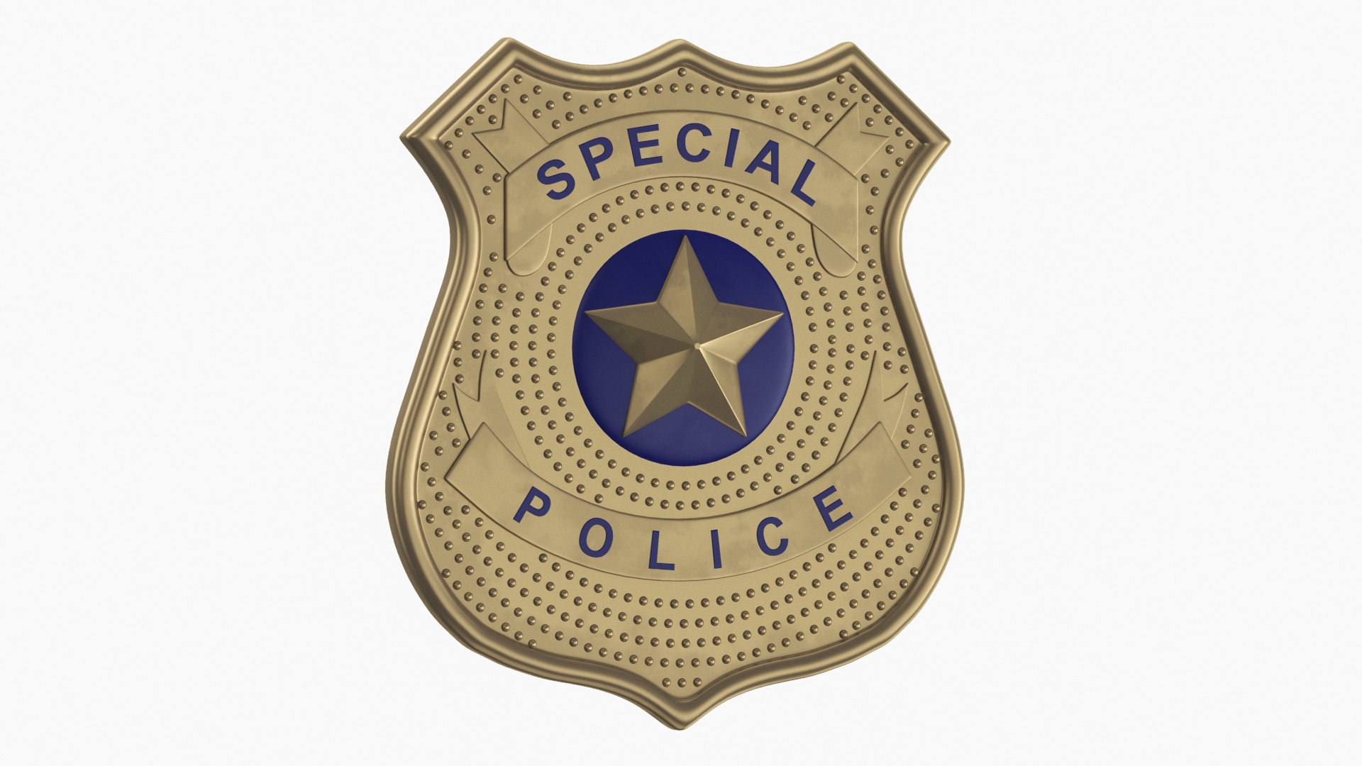 Police Badge Collection 02 3D - TurboSquid 1891986