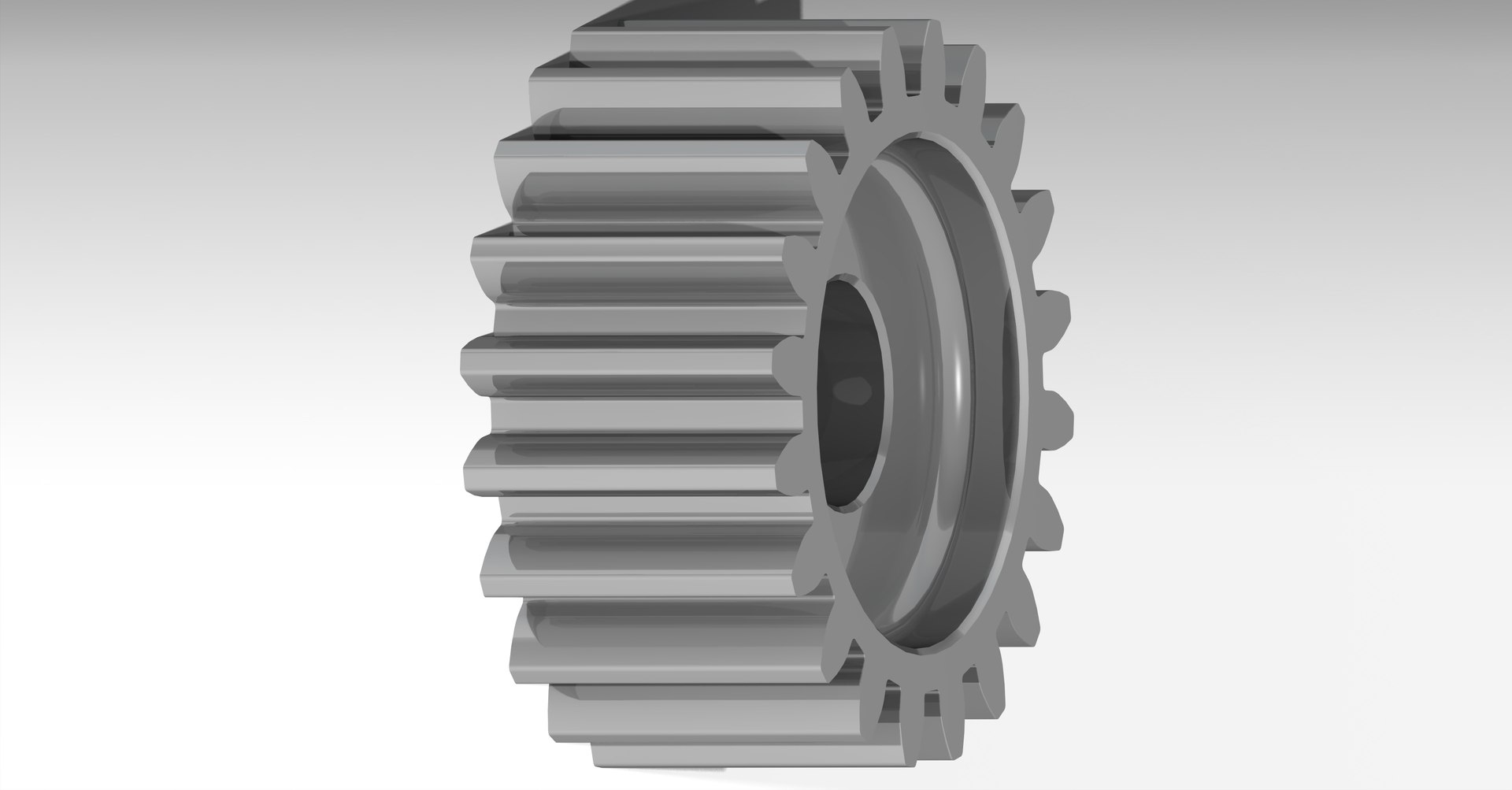 Spur Gear Teeth: 20 3D - TurboSquid 1246737