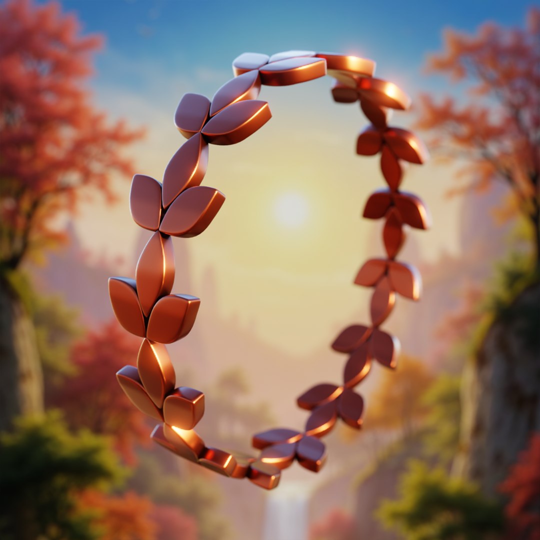 Verdant Laurel Ring Nature-Inspired Jewelry 89 3D Model - TurboSquid 2421106