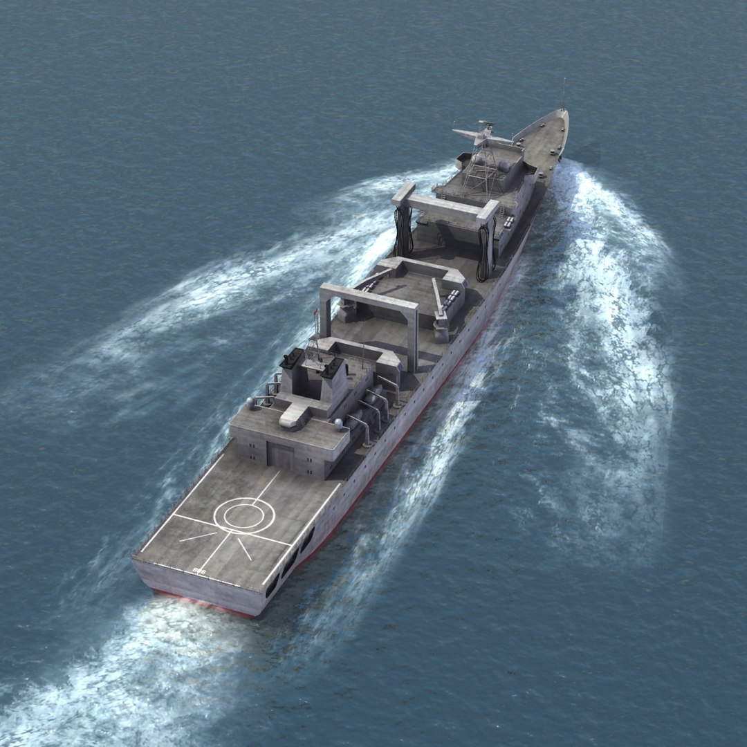 3d Type 903 Replenishment Ship Model