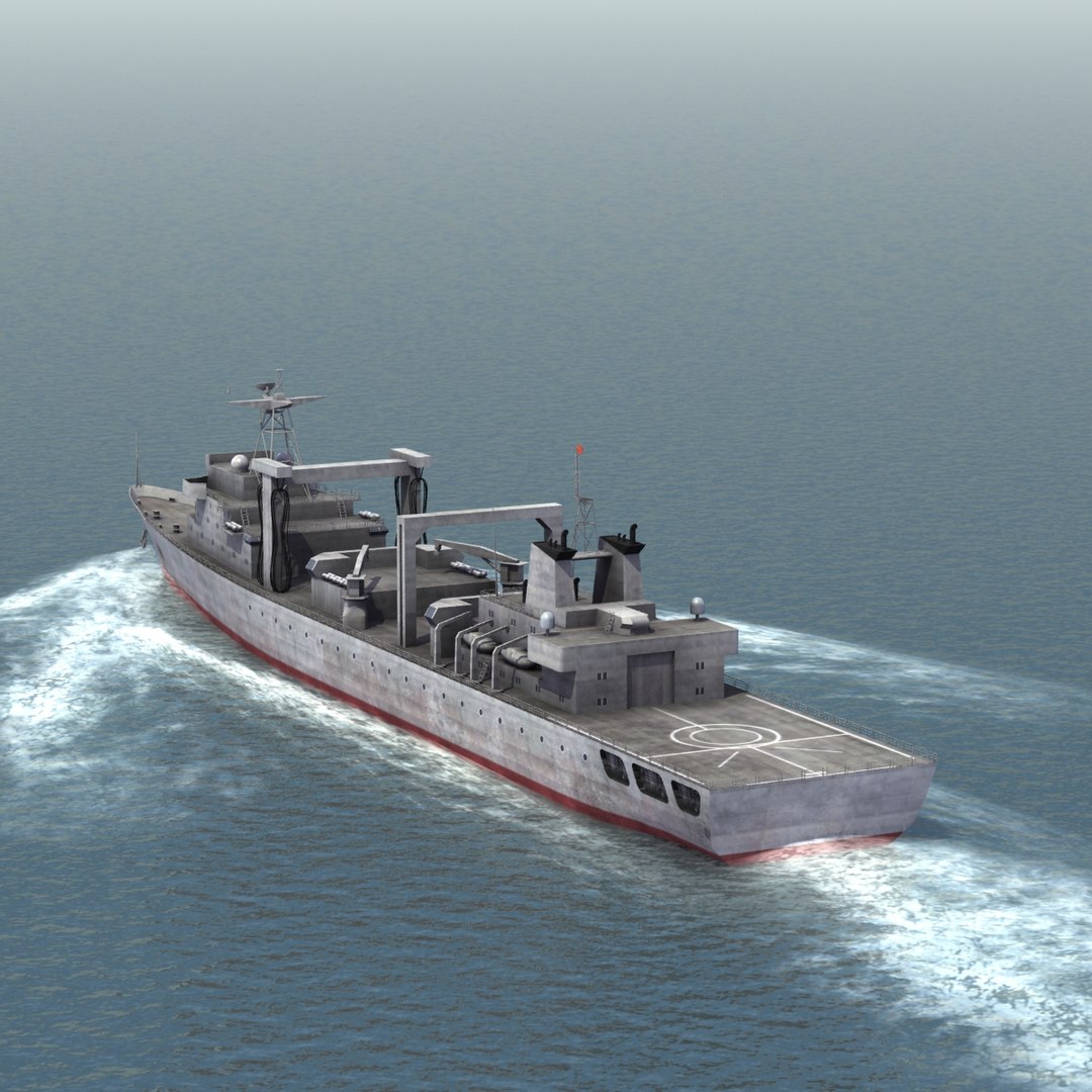 3d Type 903 Replenishment Ship Model