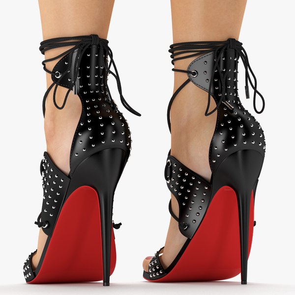 3d heels model