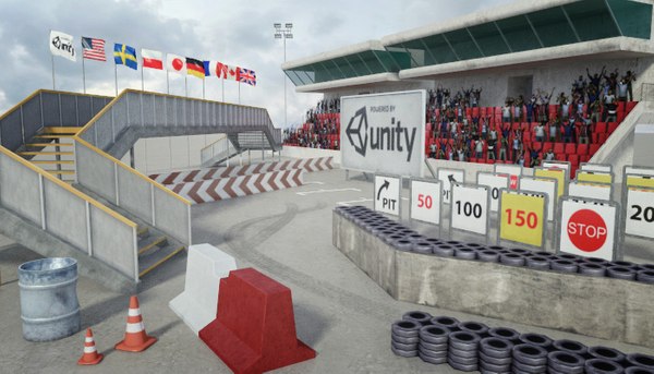 3d race track