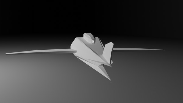 Low Poly Airplane ver 1 3D model - TurboSquid 1826933