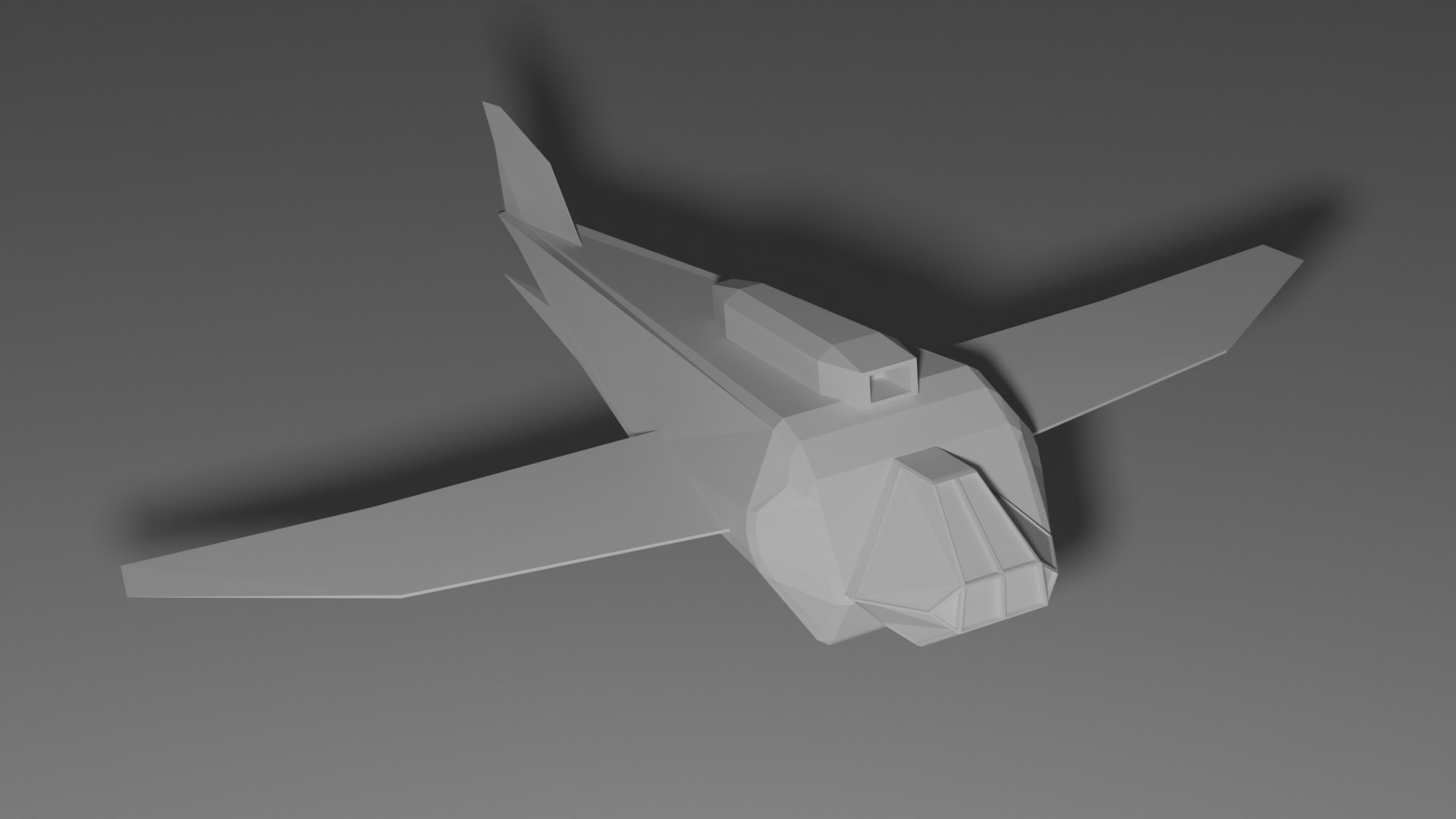 Low Poly Airplane Ver 1 3D Model - TurboSquid 1826933