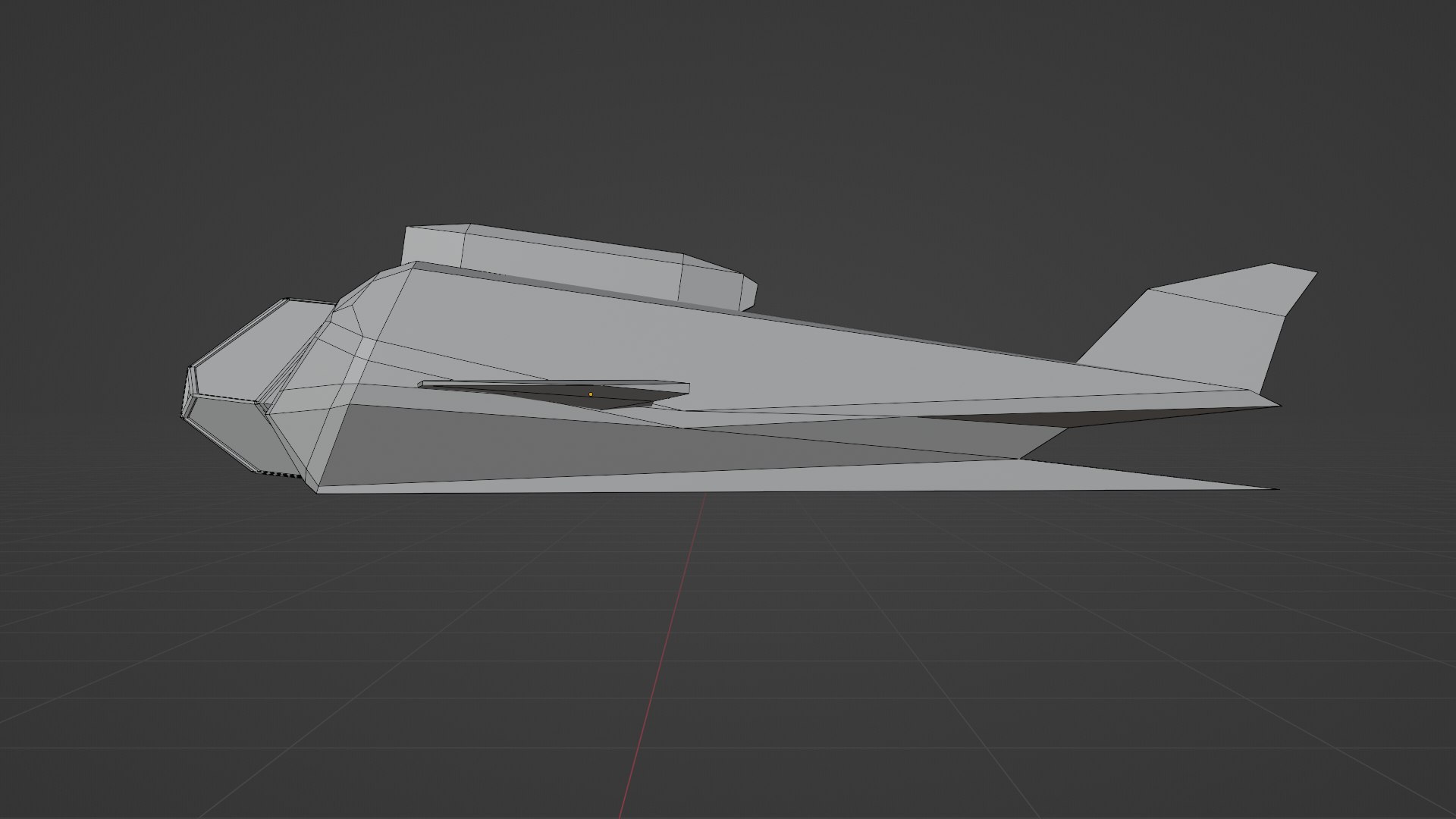 Low Poly Airplane Ver 1 3D Model - TurboSquid 1826933