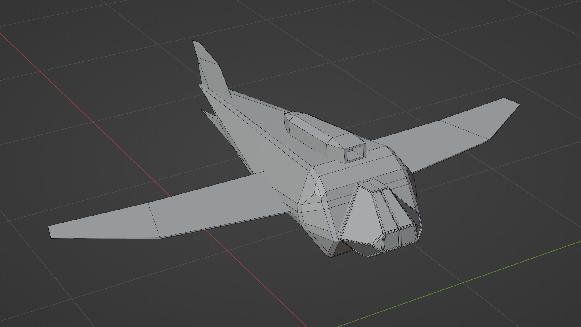 Low Poly Airplane Ver 1 3D Model - TurboSquid 1826933