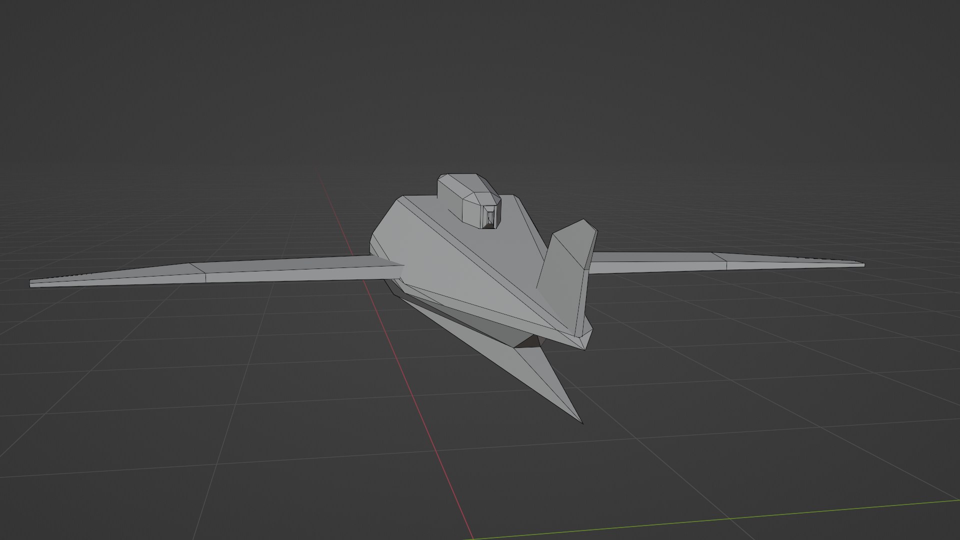 Low Poly Airplane Ver 1 3D Model - TurboSquid 1826933