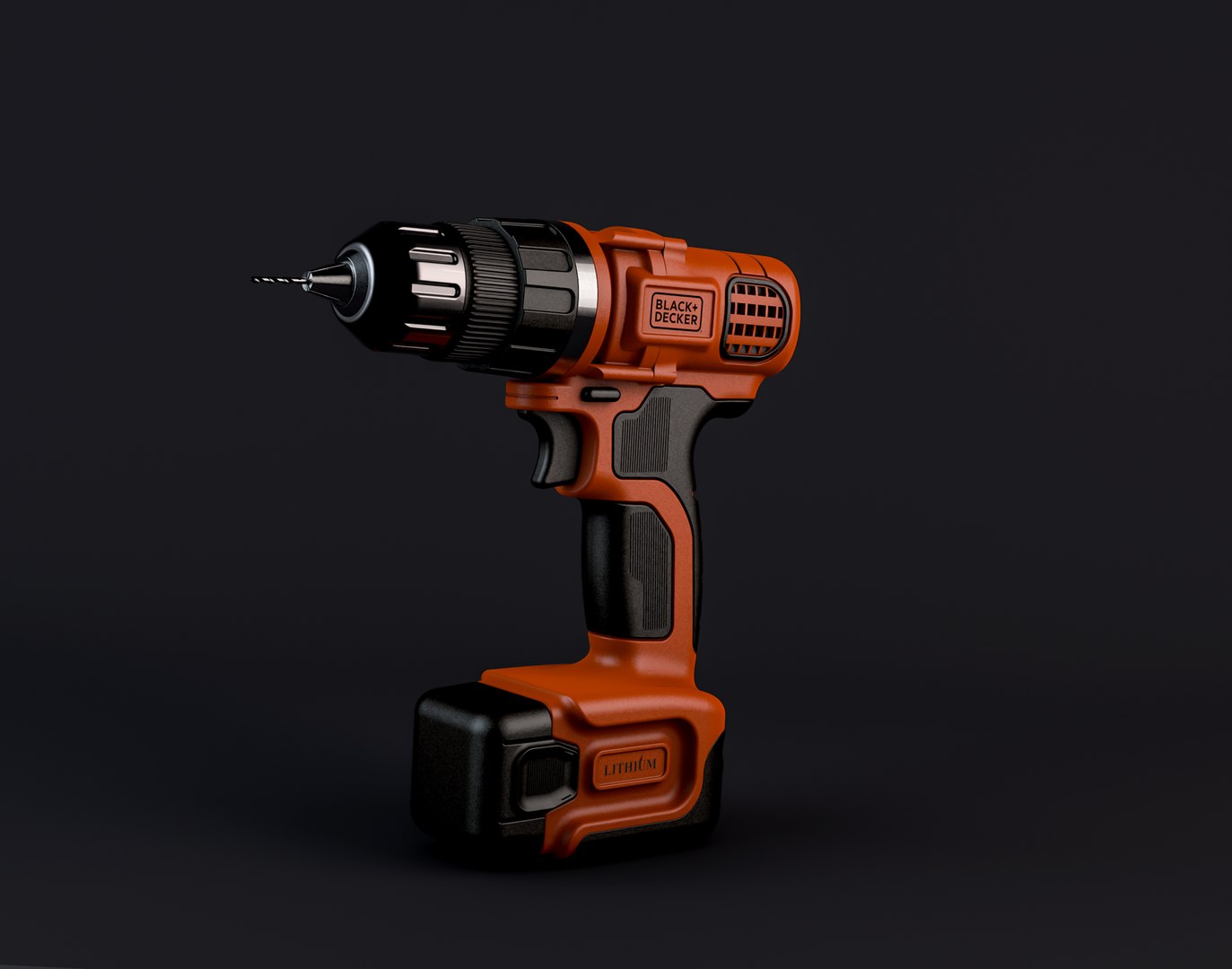 Cordless Drill 3D Model - TurboSquid 1369324