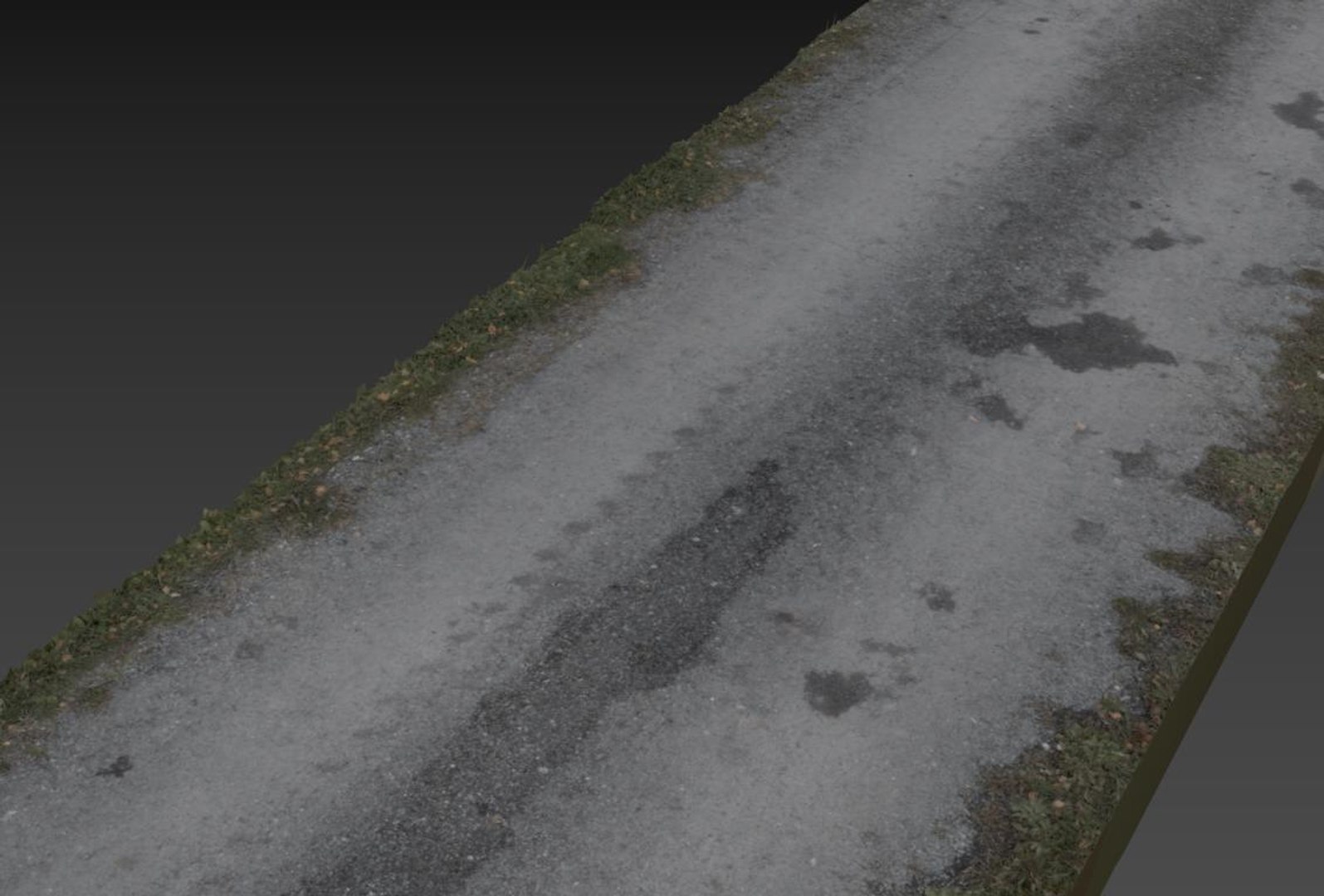 Realistic Road Model - TurboSquid 1634337