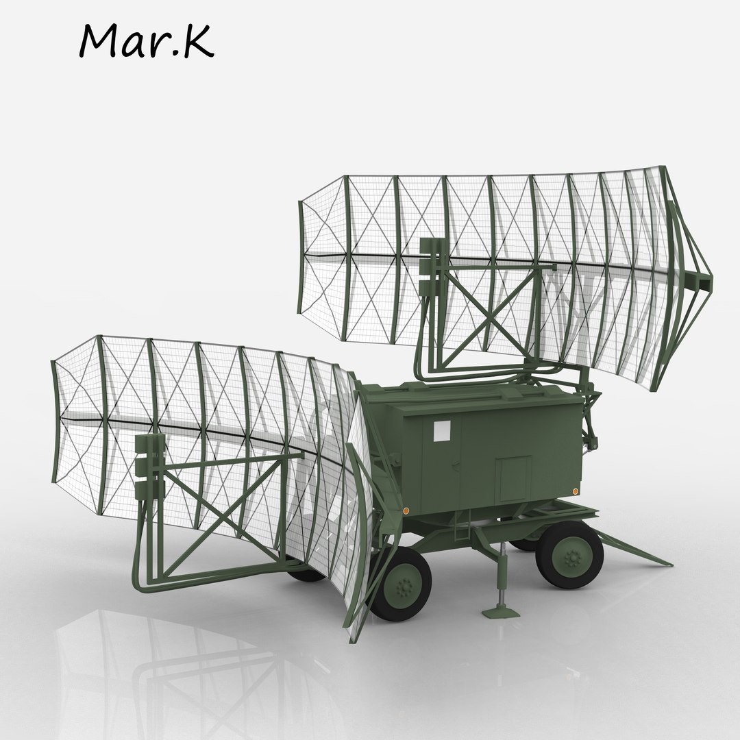 Radar P-37 3d 3ds