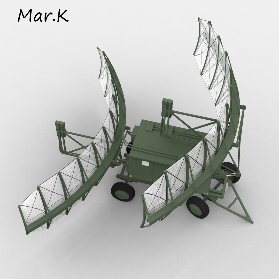 Radar P-37 3d 3ds