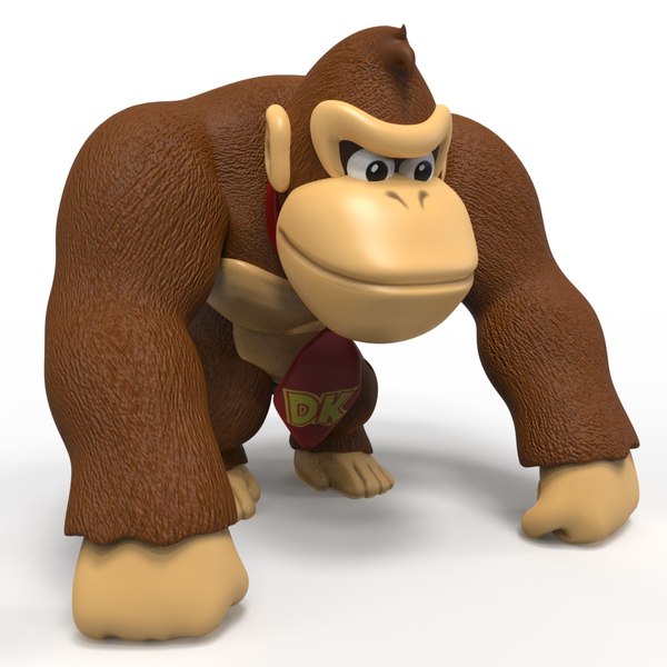 Donkey Kong 3D Models for Download | TurboSquid