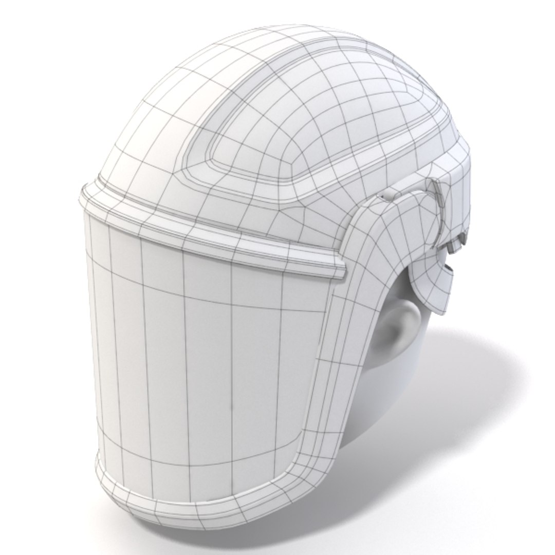 versaflo helmet 3d model