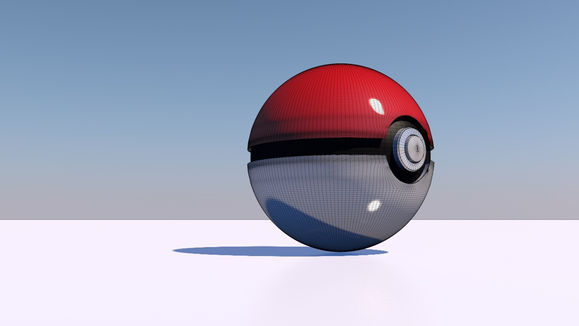 3D model pokeball ball - TurboSquid 1553709