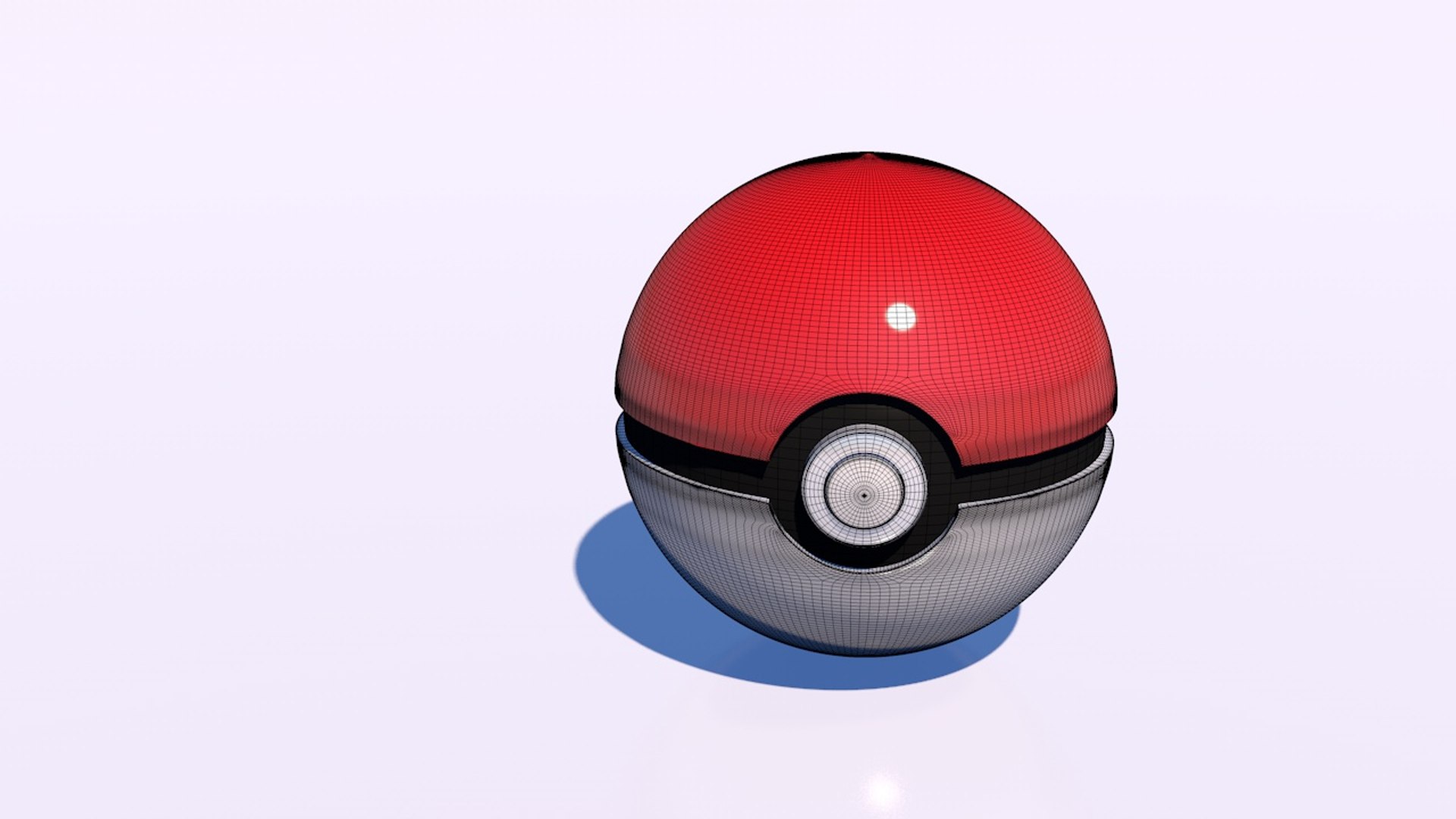 3D model pokeball ball - TurboSquid 1553709