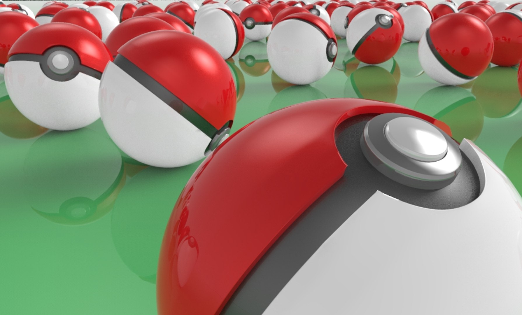 3D model pokeball ball - TurboSquid 1553709