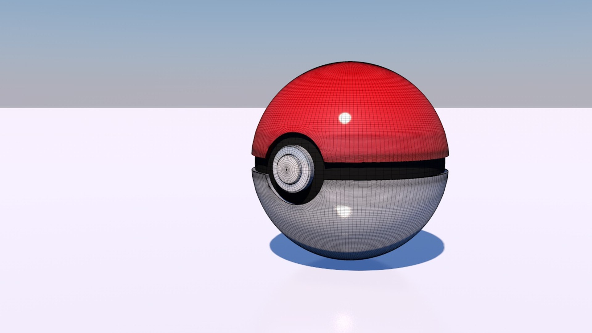 3D model pokeball ball - TurboSquid 1553709