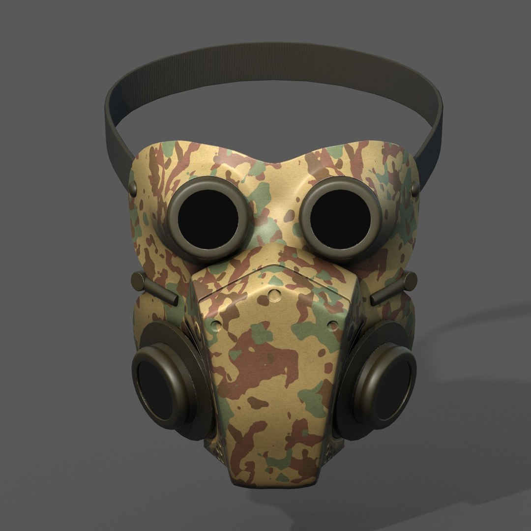 3D helmet mask protection model - TurboSquid 1581766