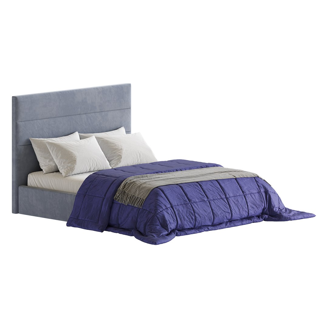 3D Colin Bed With Compartment - TurboSquid 2187264