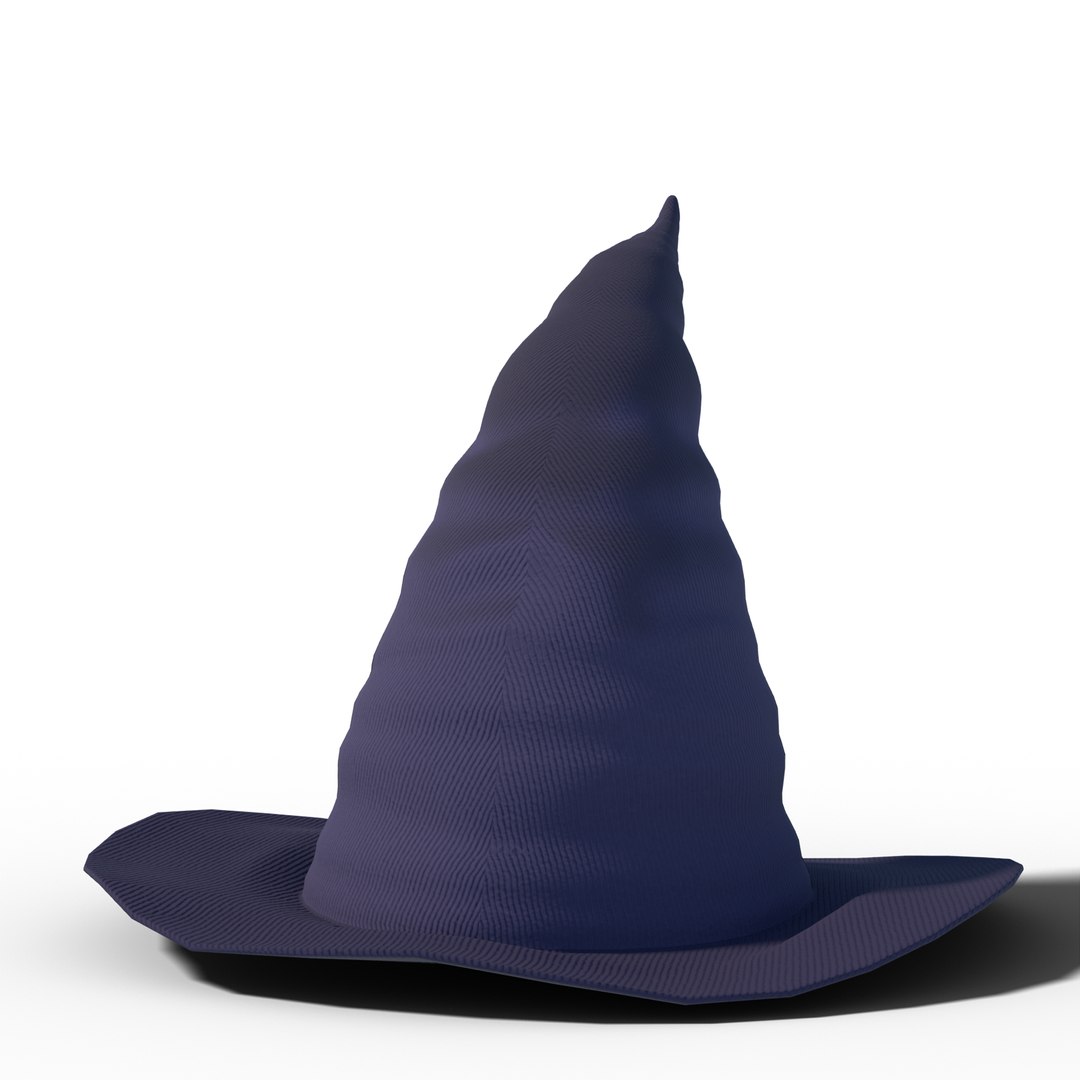 Witch Wizard Hat model - TurboSquid 2086196