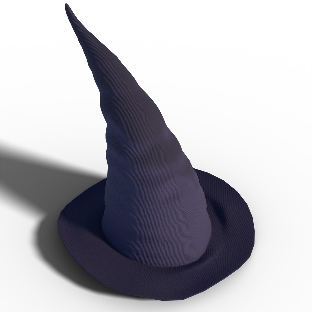 Witch Wizard Hat model - TurboSquid 2086196