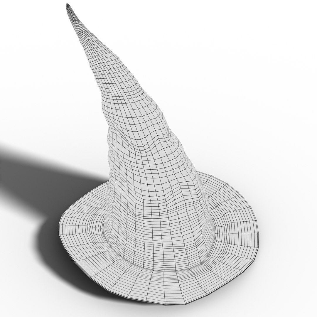 Witch Wizard Hat model - TurboSquid 2086196