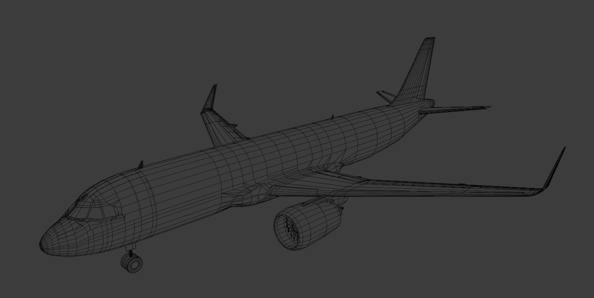 Airbus A320neo Model With Generic Livery Low-poly 3D Model 3D Model ...