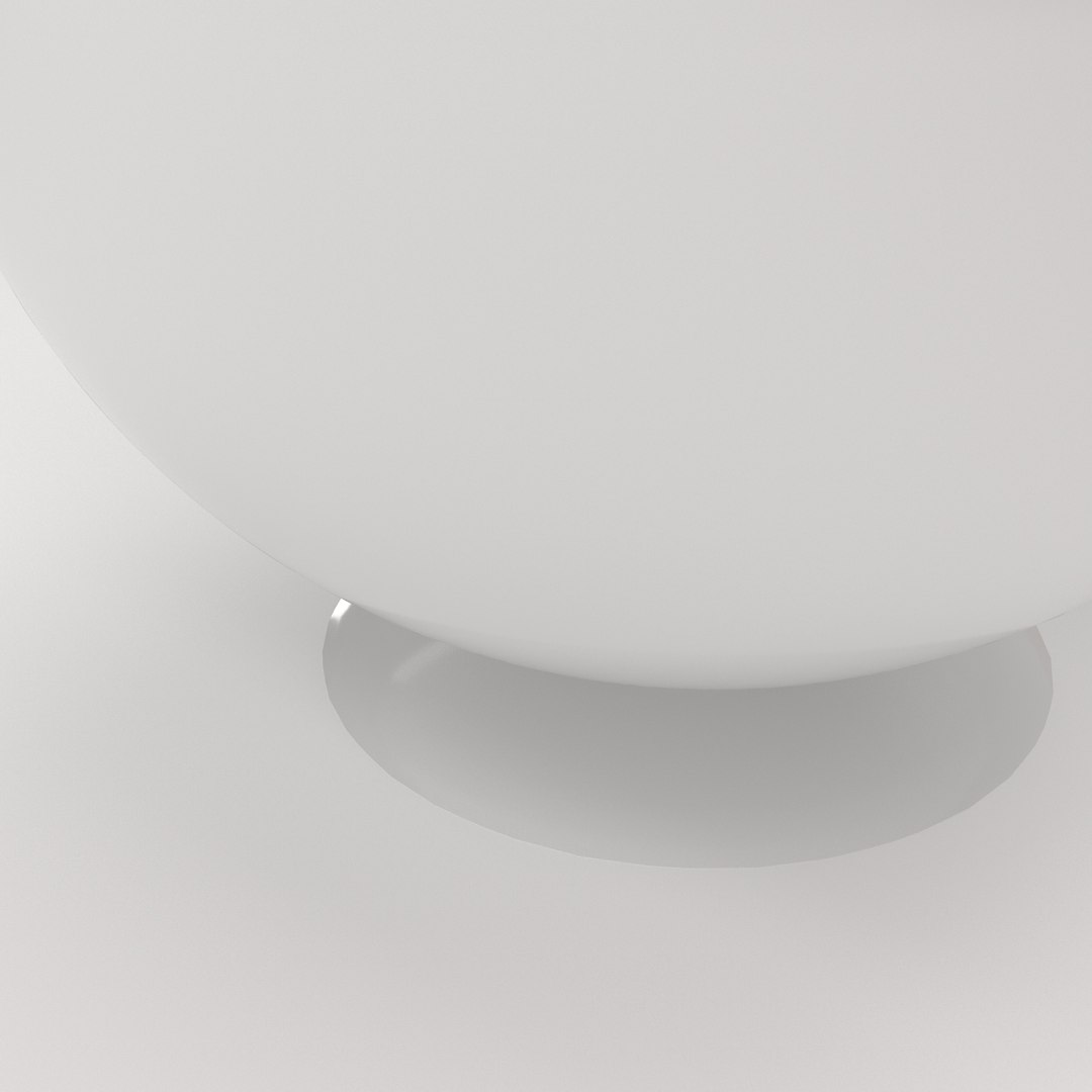 Classic Ball Seat on Stand 3D - TurboSquid 2110680
