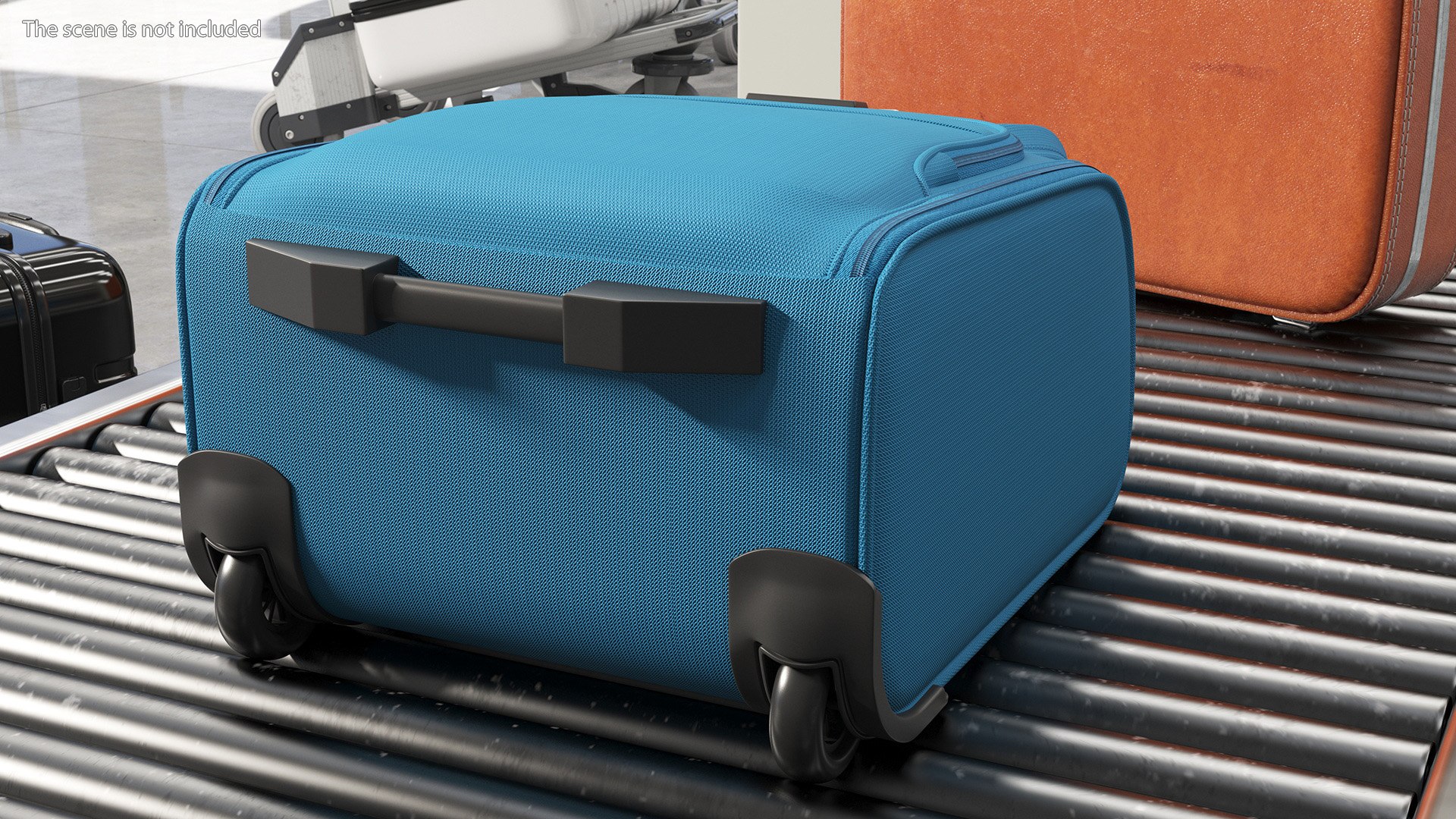 3D Softshell Luggage Samsonite Blue - TurboSquid 2088564
