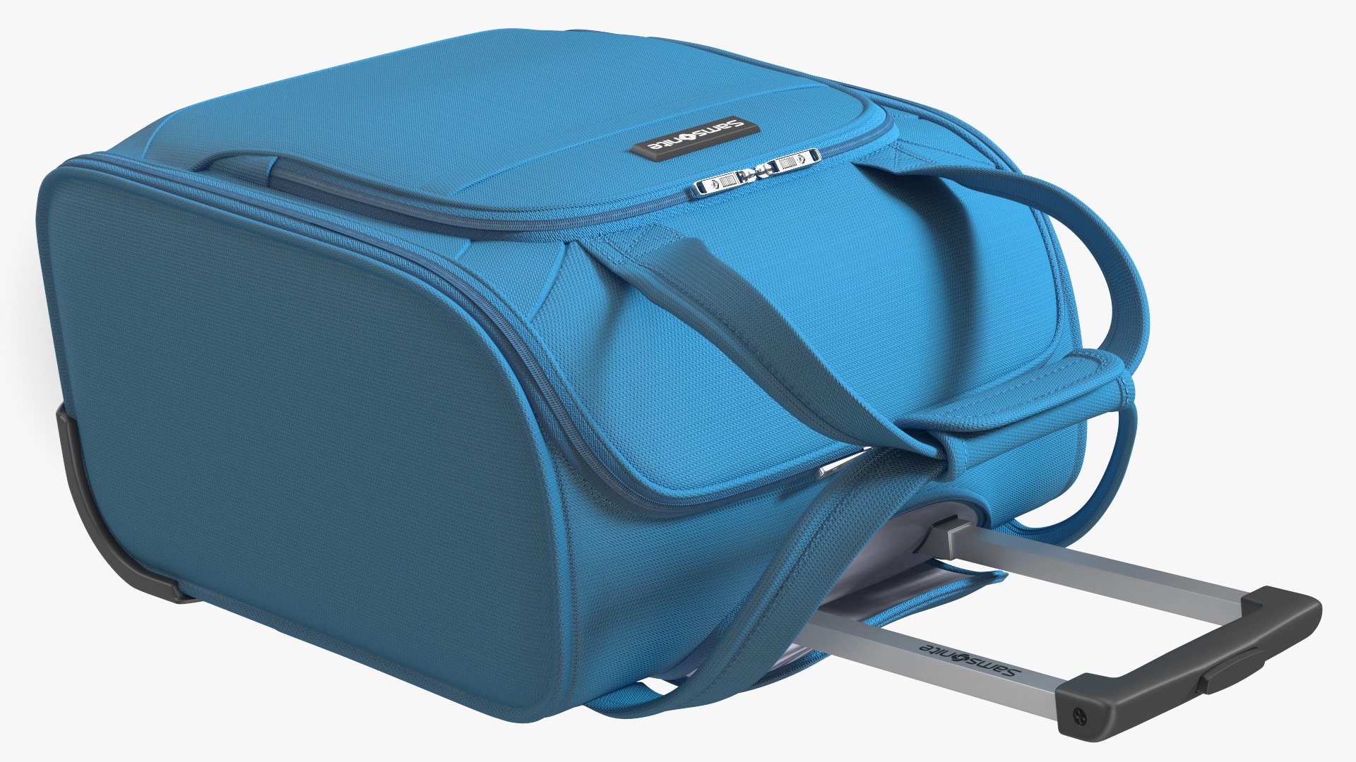 3D Softshell Luggage Samsonite Blue - TurboSquid 2088564