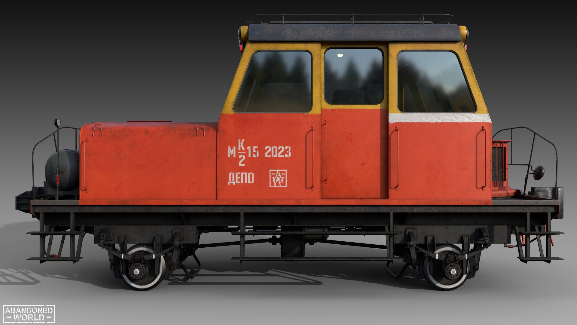 3D model Railroad Trolley - TurboSquid 2073055