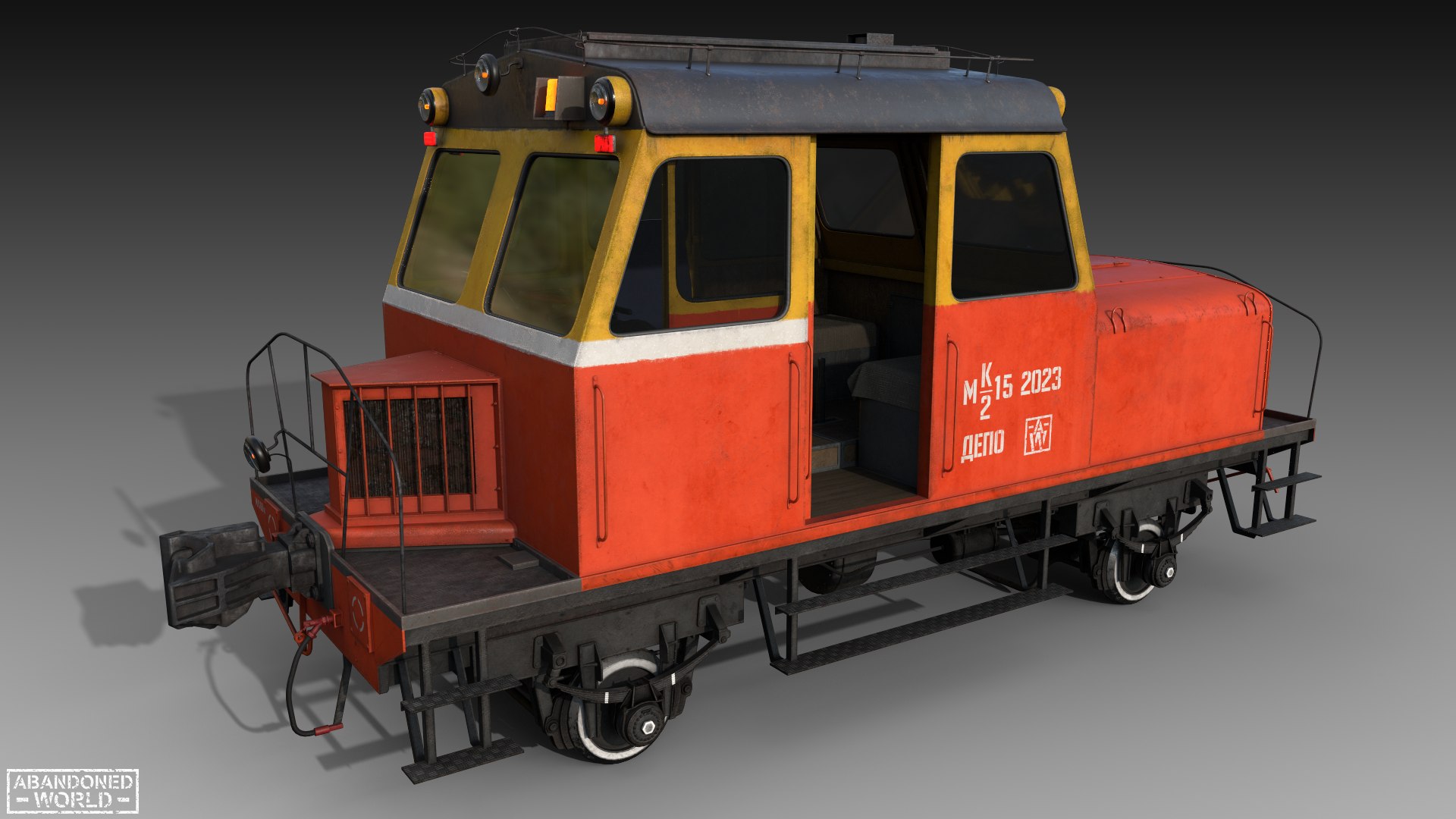 3D model Railroad Trolley - TurboSquid 2073055