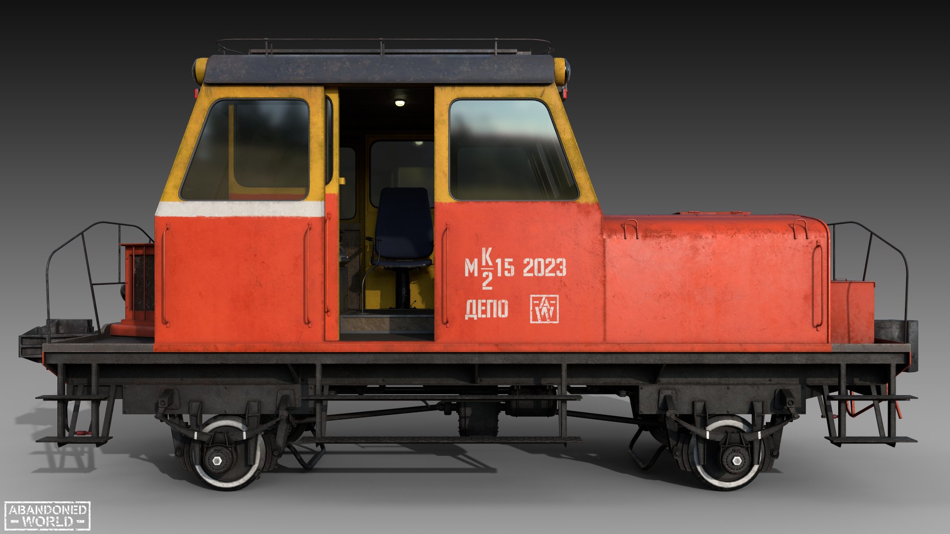 3D model Railroad Trolley - TurboSquid 2073055