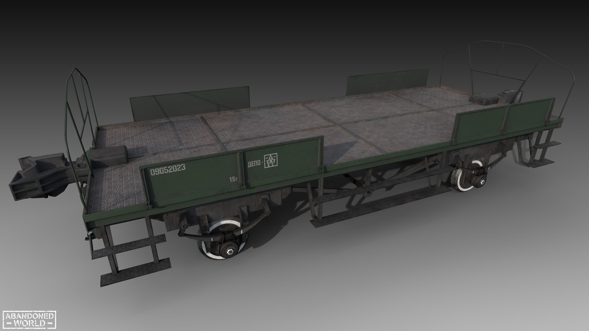 3D model Railroad Trolley - TurboSquid 2073055