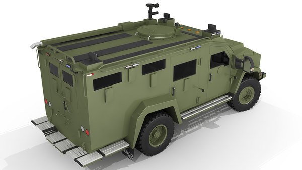3D BearCat vehicle - TurboSquid 1852437
