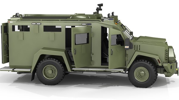 3D BearCat vehicle - TurboSquid 1852437