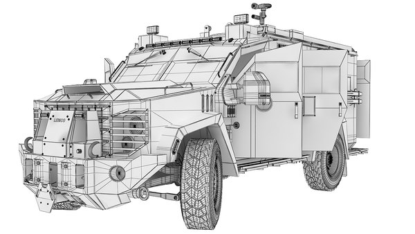 3D BearCat vehicle - TurboSquid 1852437
