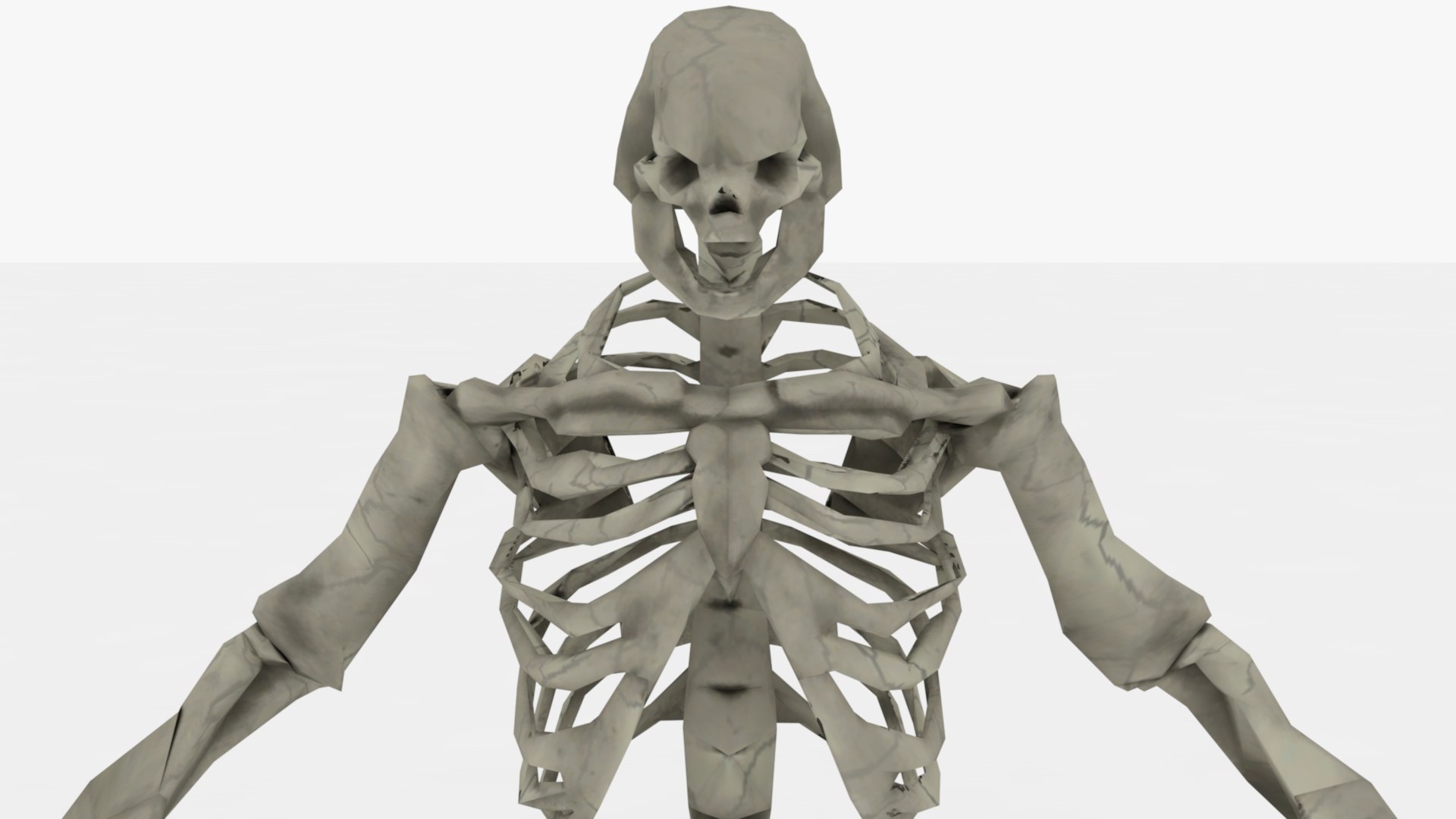 Skeleton Monster Rigged And Animated Model - TurboSquid 2335042