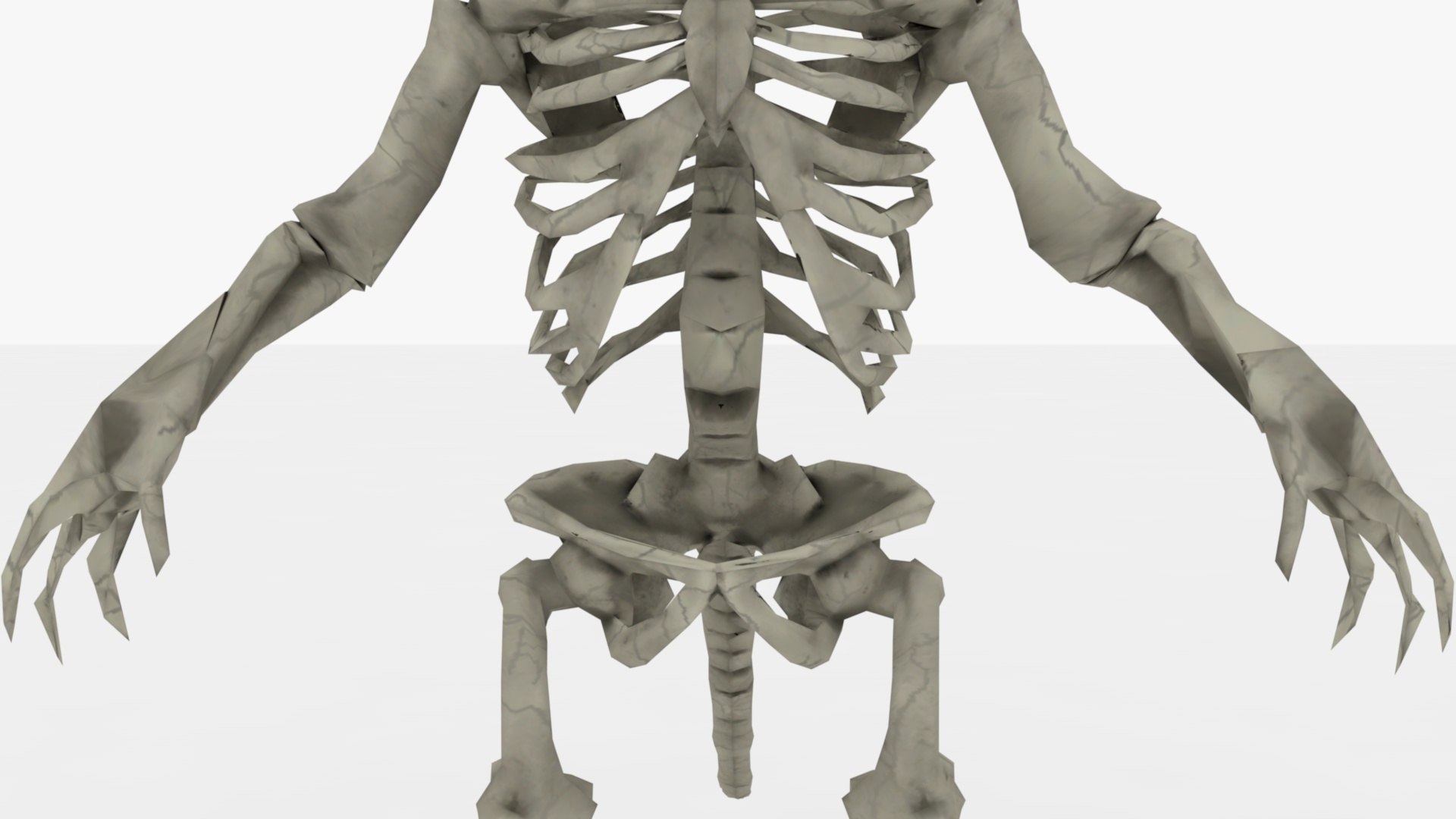 Skeleton Monster Rigged And Animated Model - TurboSquid 2335042