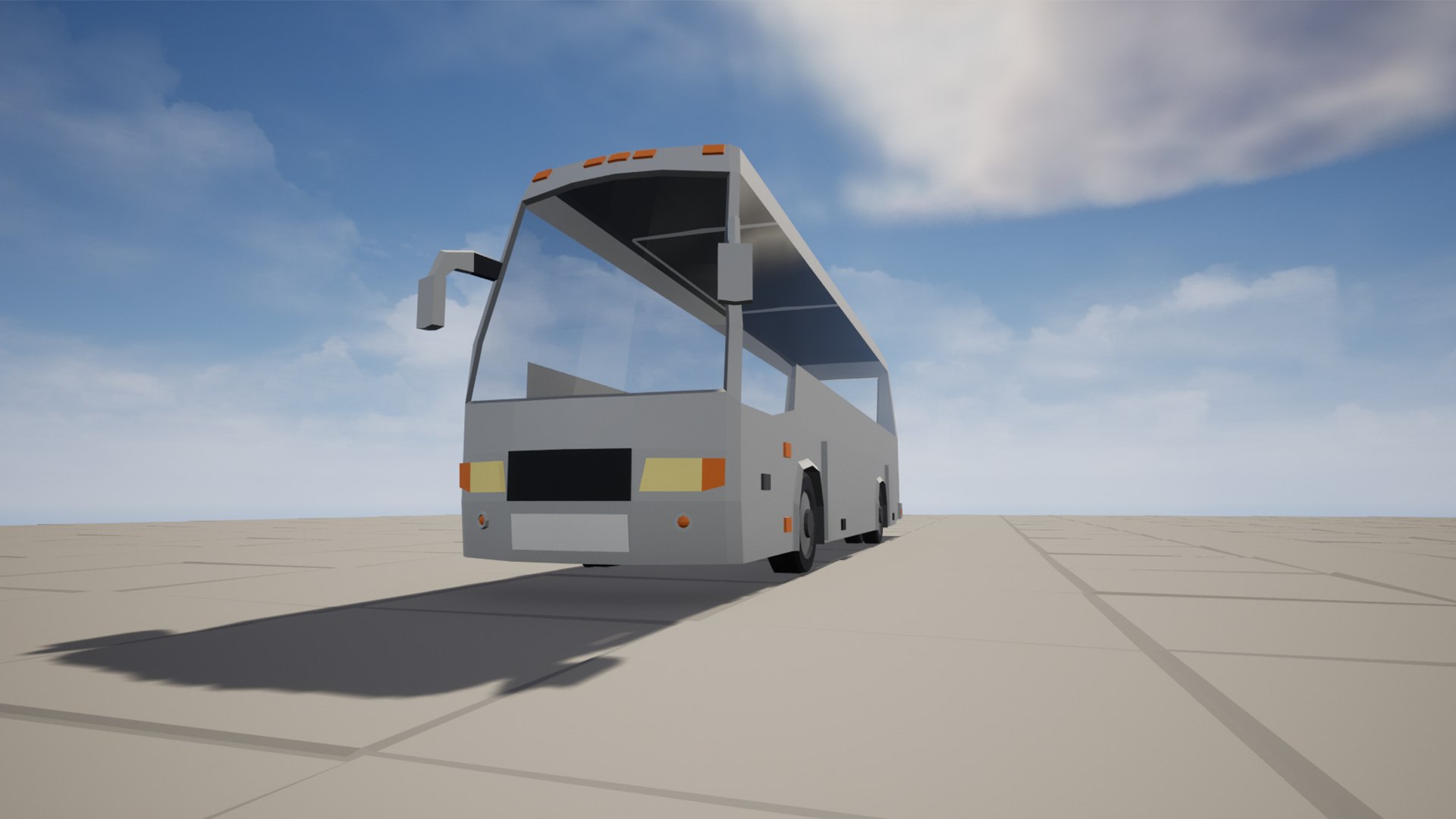 Rigged Low Poly Passenger Bus 3D Model - TurboSquid 2306185